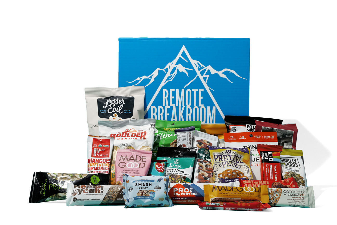 Our Snack Boxes: Breakroom In A Box | Remote Breakroom